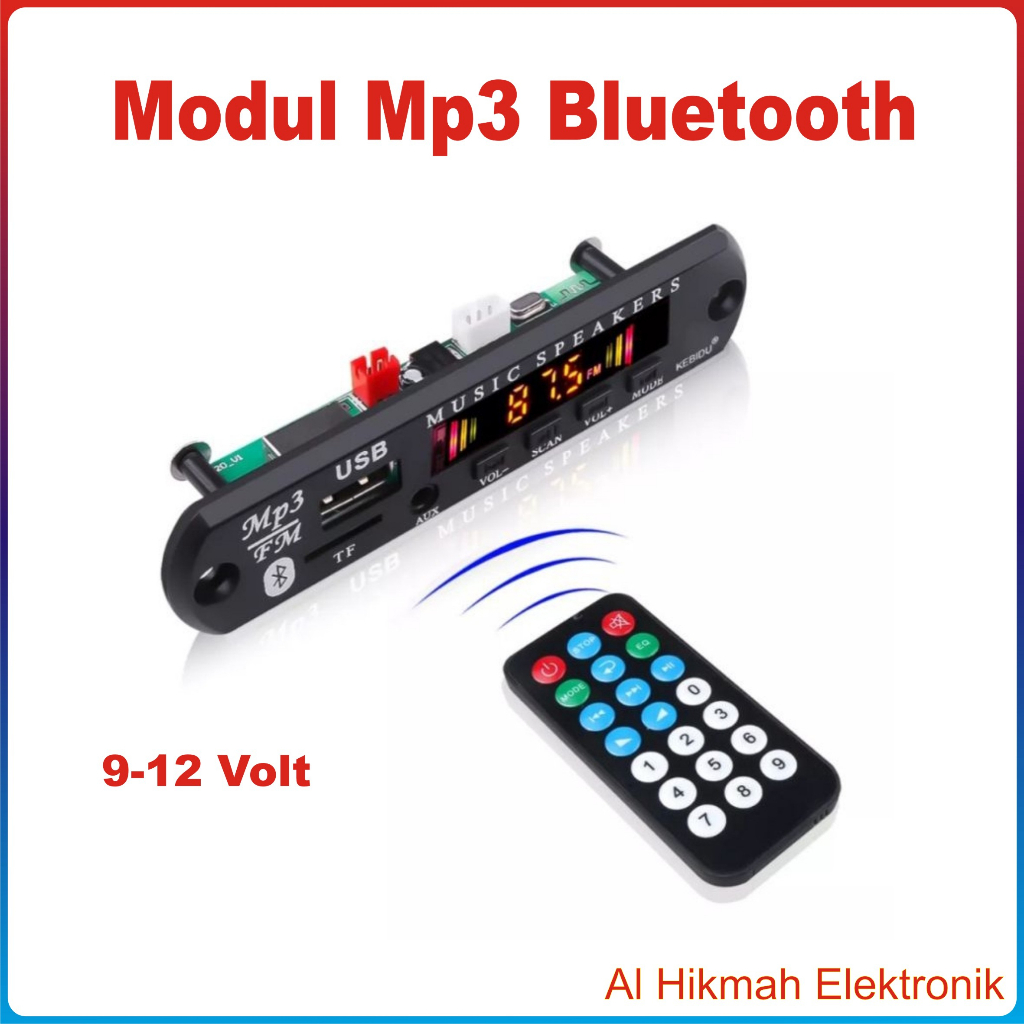 Jual Kit Modul Mp3 Bluetooth 12 Volt | Shopee Indonesia