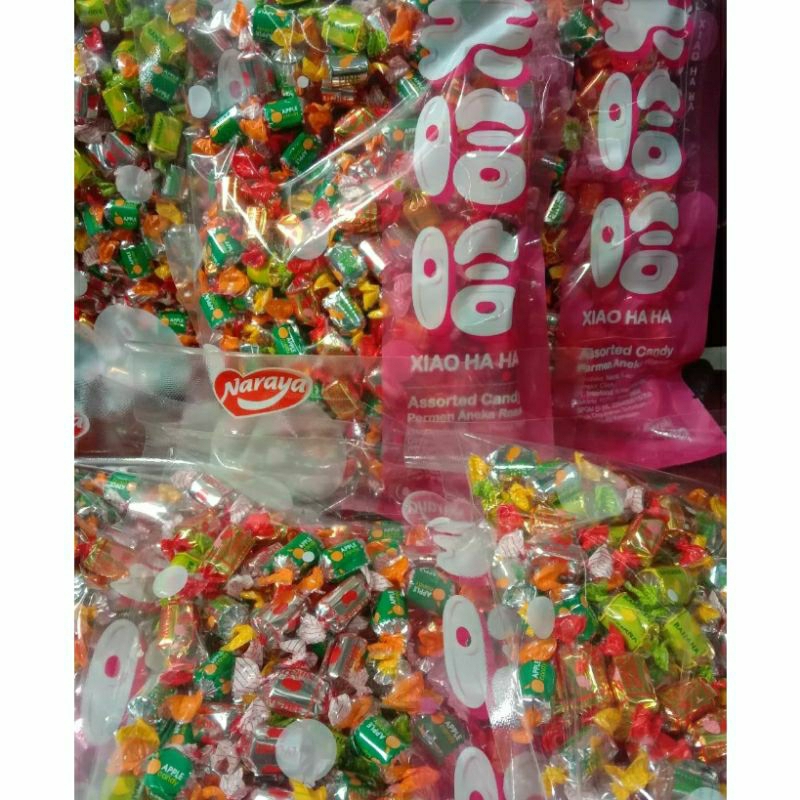 Jual Permen Xiao Ha Ha//Naraya//Permen Aneka Buah 500gram | Shopee Indonesia