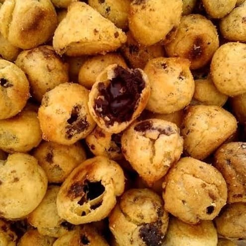 Jual kue soes coklat / kue sus kering coklat / sus cokelat bandung ...