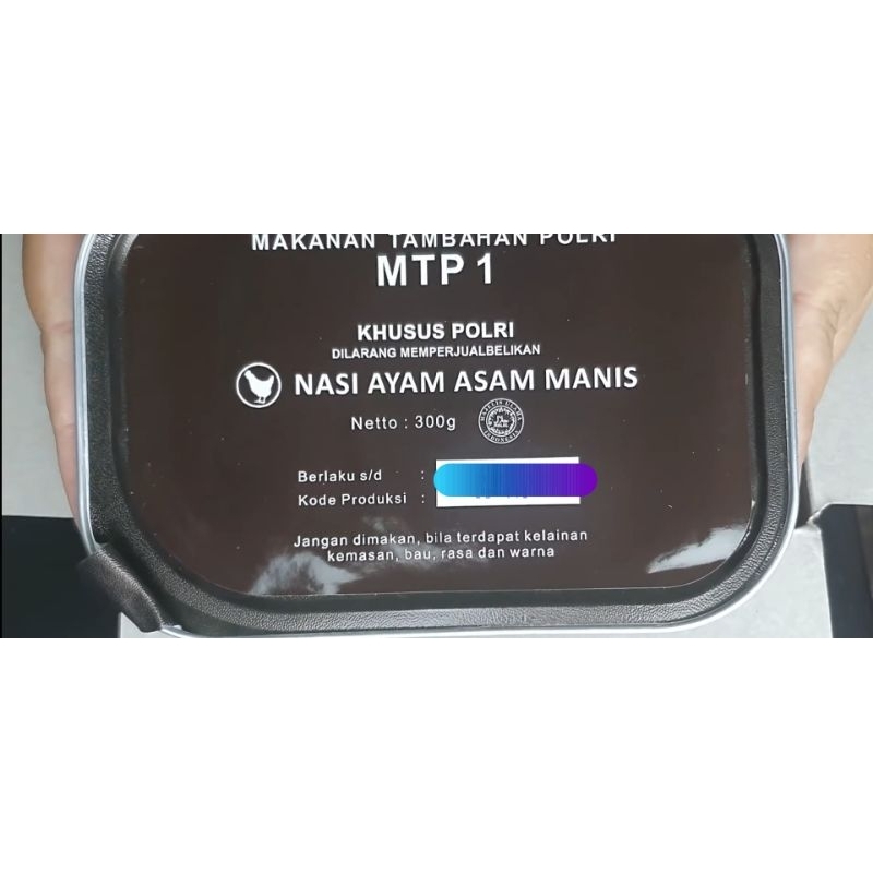 Jual Nasi Ransum MTP Polri exp akhir Mei-Juni 2023 Termurah!! beli 2 ...