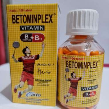Jual BETOMINPLEX VITAMIN B COMPLEX PLUS B12 ARTO ISI 100 pcs | Shopee ...