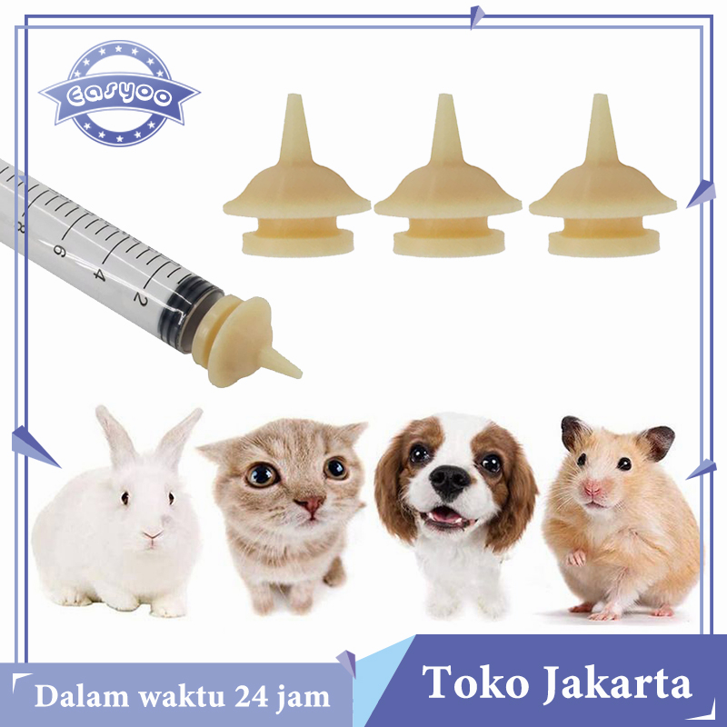 Jual Isi 3 Dot Kucing Baru Lahir Pet Miracle Nipple Dot Kitten Anak ...