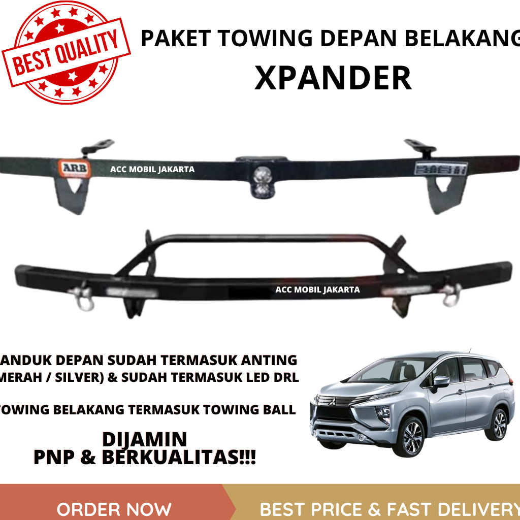 Jual PAKET TOWING ARB DEPAN BELAKANG XPANDER EXCEED CROSS ULTIMATE ...