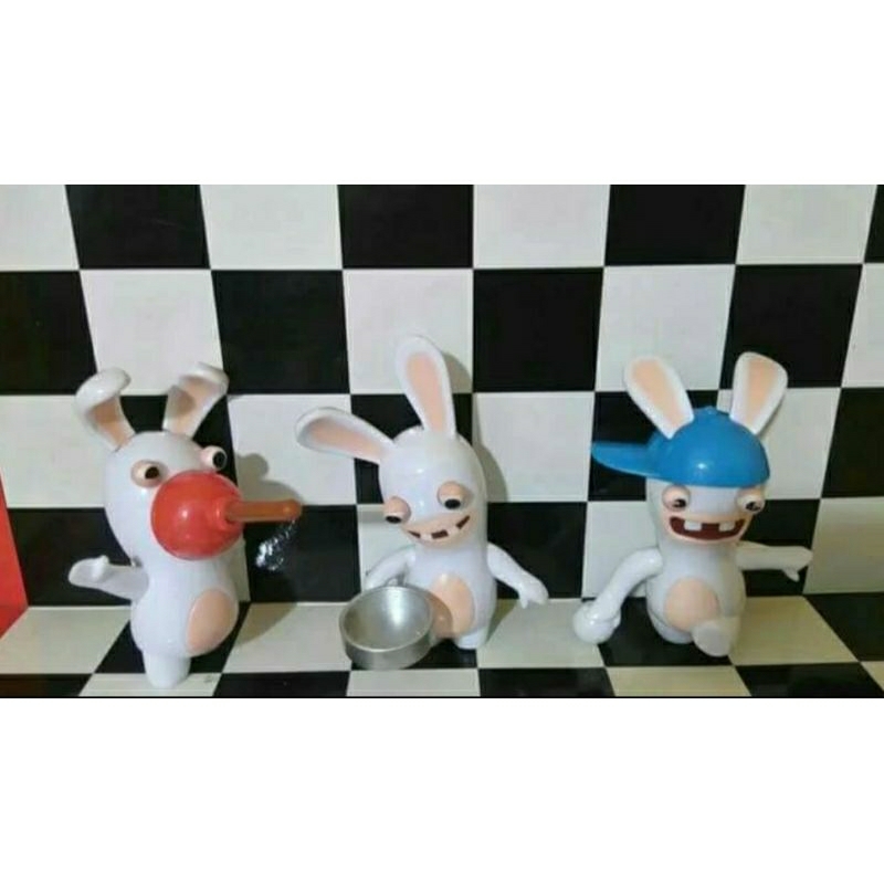 Jual Figure Rabbit Invasion Ubisoft / McD | Shopee Indonesia