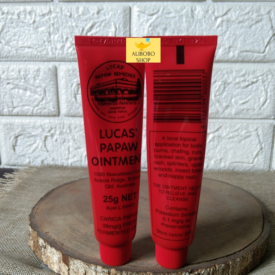 Jual LUKAS PAPAW OINTMENT 25GR KRIM ORIGINAL AUSTRALIA | Shopee Indonesia
