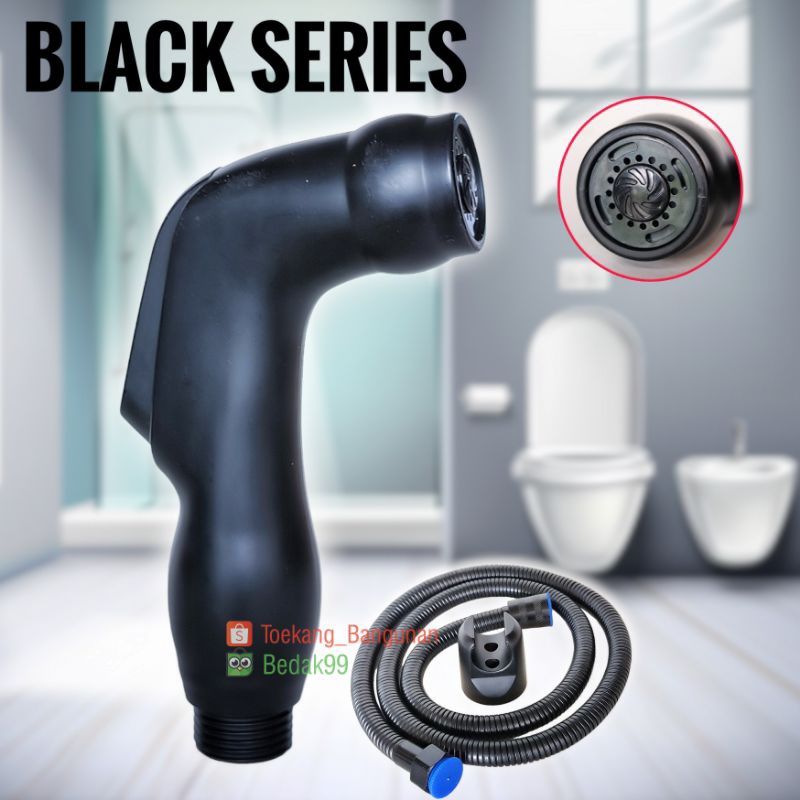 Jual Jet Shower Toilet GZR Black Series / Bidet Toilet | Shopee Indonesia