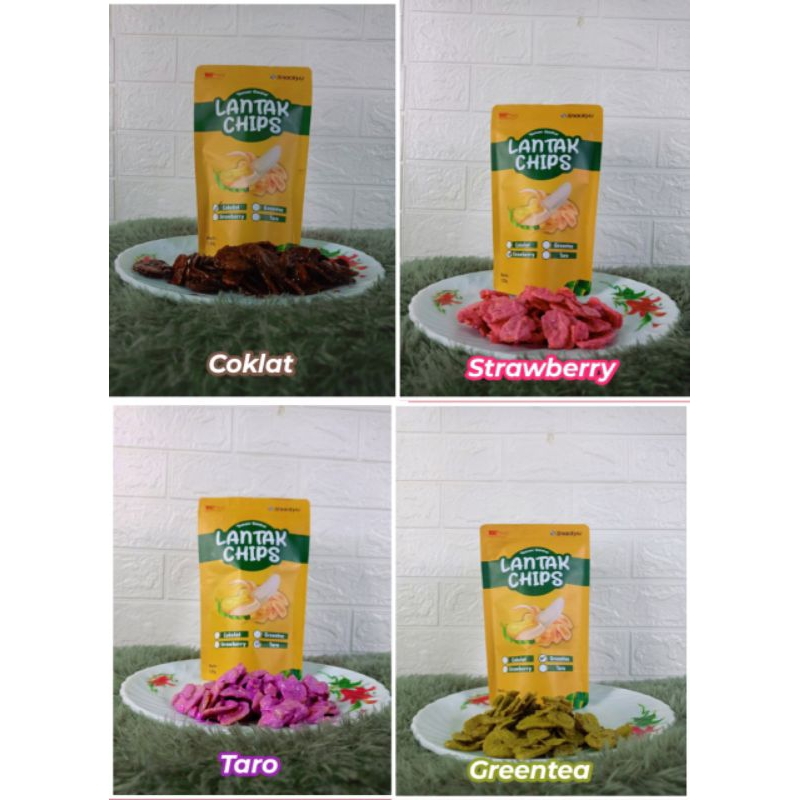 Jual Lantak Chips ( keripik pisang berbagai rasa ) | Shopee Indonesia