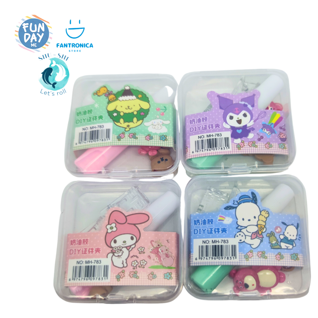 Jual Jepit Kertas Sanrio / Paper Clip DIY / Klip Kertas custom set ...