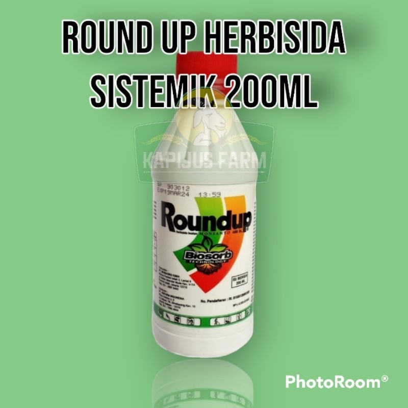 Jual Round up Herbisida Sistemik 200mL Pengendali Gulma dan Rumput ...