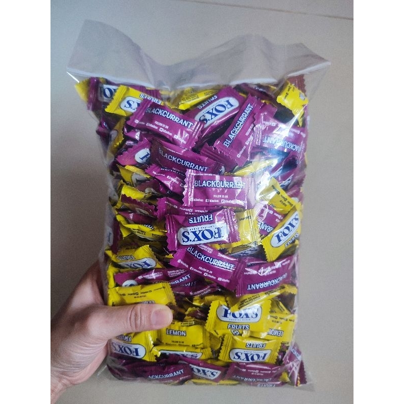 Jual Permen Fox Crystal Clear kiloan 1kg | Shopee Indonesia