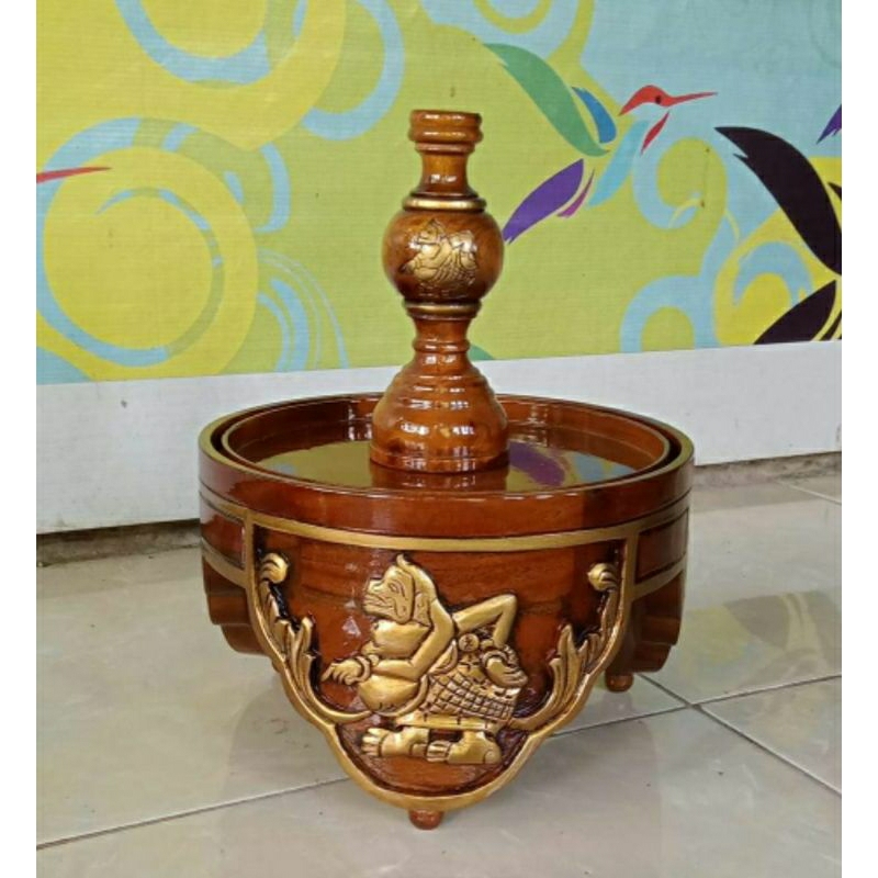Jual Tebok Sangkar Pleci Ukir Semar Kayu Jati | Shopee Indonesia