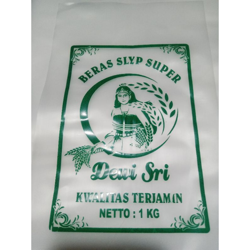 Jual plastik beras 1 kg Dewi Sri(100 pcs) | Shopee Indonesia