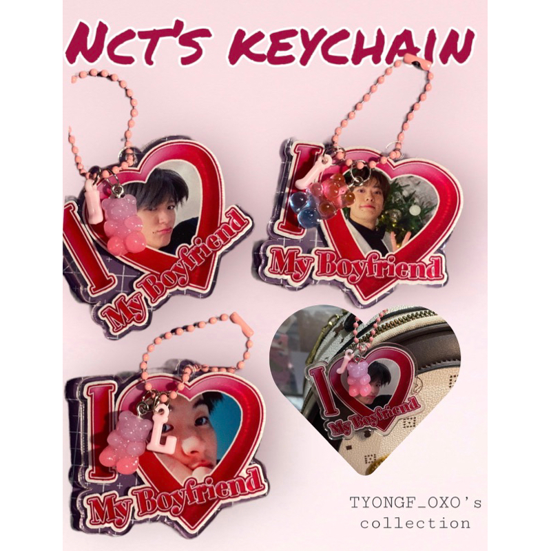 Jual [READY STOCK] KEYCHAIN NCT I LOVE MY BOYFRIEND KEYRING ACRYLIC NCT ...