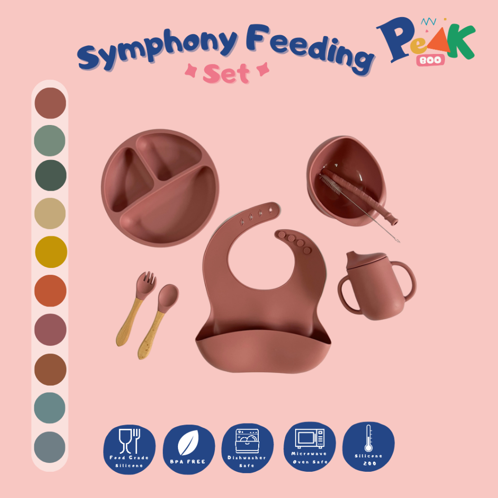 Jual Peak A Boo - Symphony Feeding Set | Shopee Indonesia