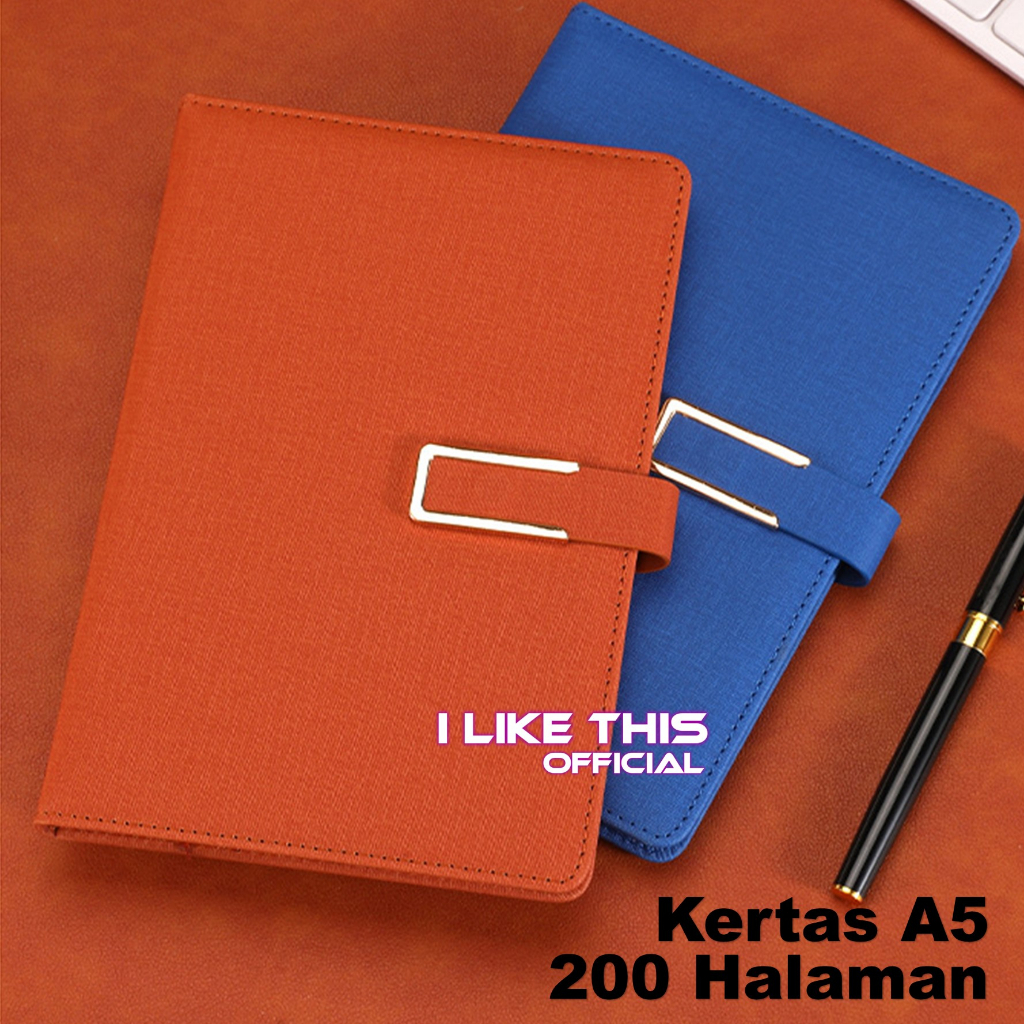 Jual Buku Agenda Catatan Kerja Meeting Planner NoteBook Notepad Diary ...