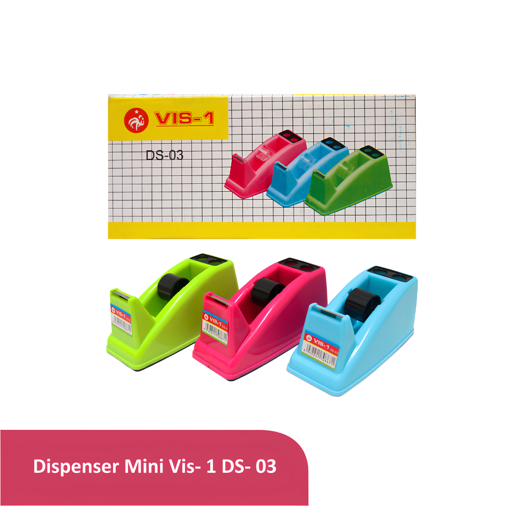 Jual VIS-1 Tape Dispenser Isolasi DS-03 | Shopee Indonesia