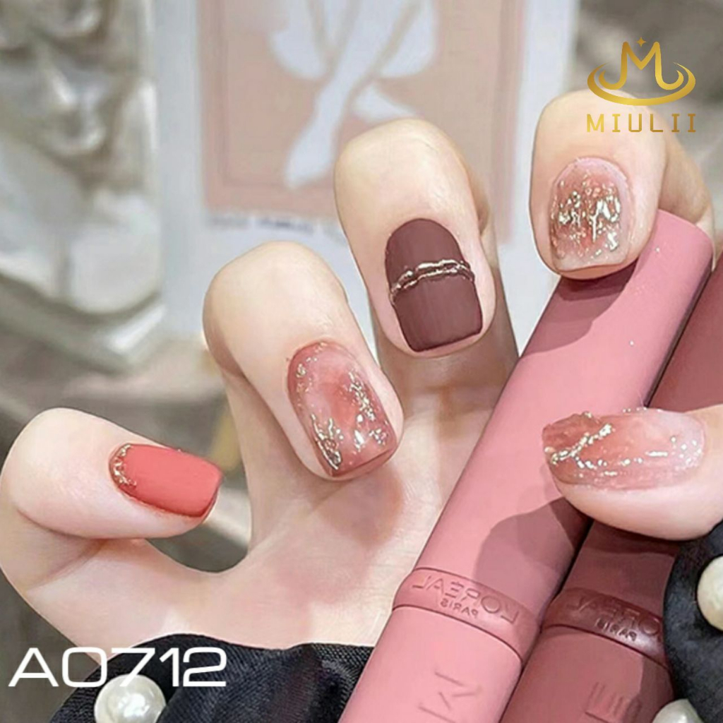 Jual KUKU PALSU Lem MIULII A0712 / 24PCS / 3D / NAIL ART / PREMIUM ...
