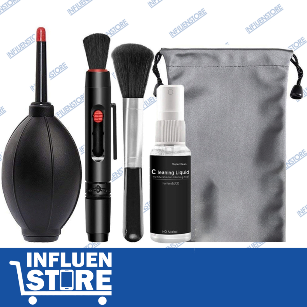 Jual CLEANING SET 5 IN 1 Kit Pembersih lensa Kamera 3IN1 Blower ...