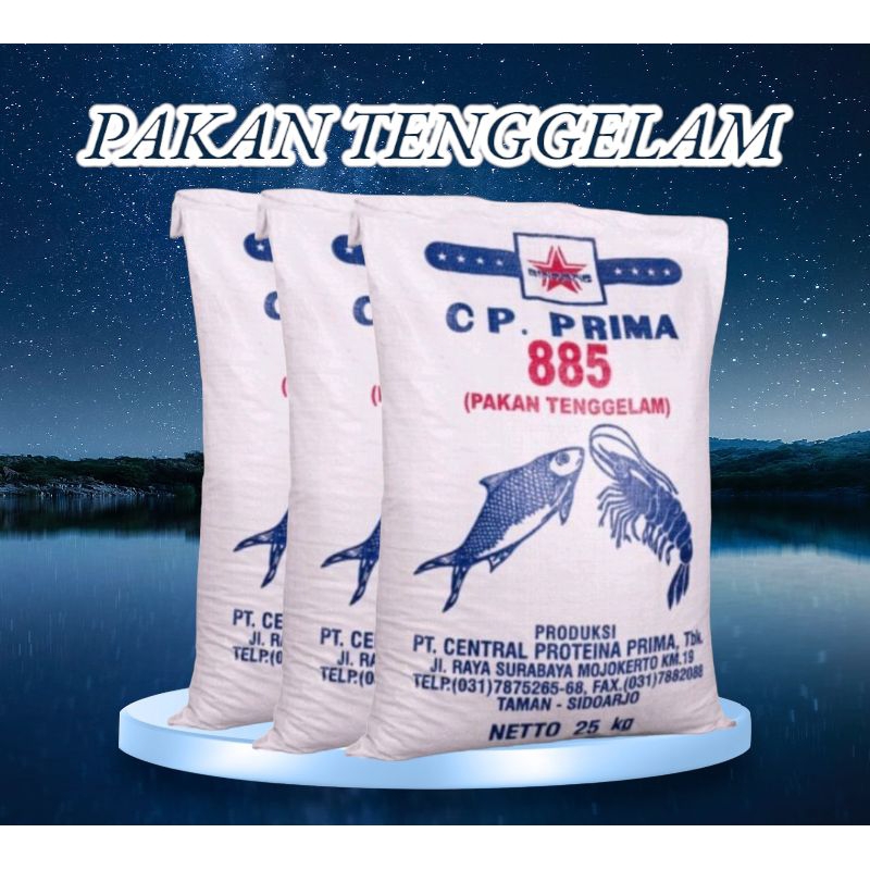 Jual 885 pakan tenggelam pelet ikan udang bandeng | Shopee Indonesia