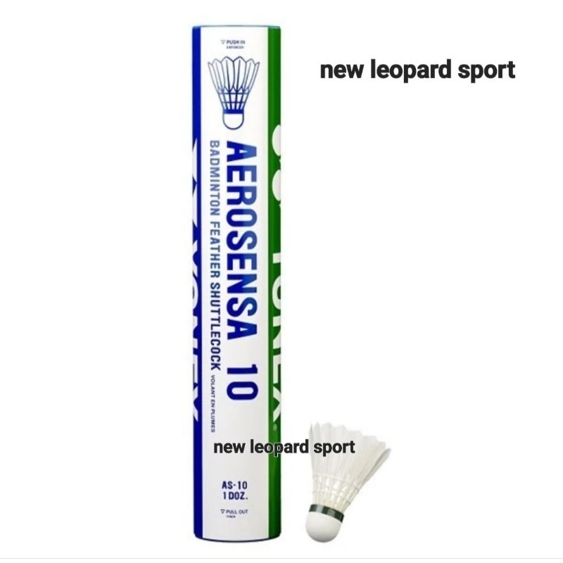Jual Shuttlecock yonex Aerosensa 10 1 tabung isi 12 | Shopee Indonesia