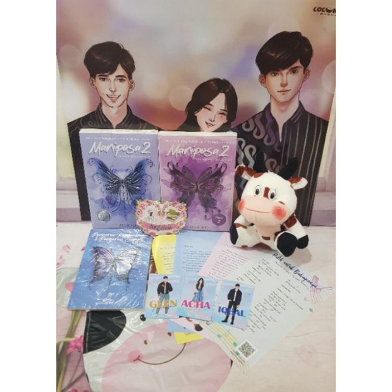 Jual READY Buku Novel Mariposa 1 & 2 by Luluk HF ORIGINAL | Shopee ...