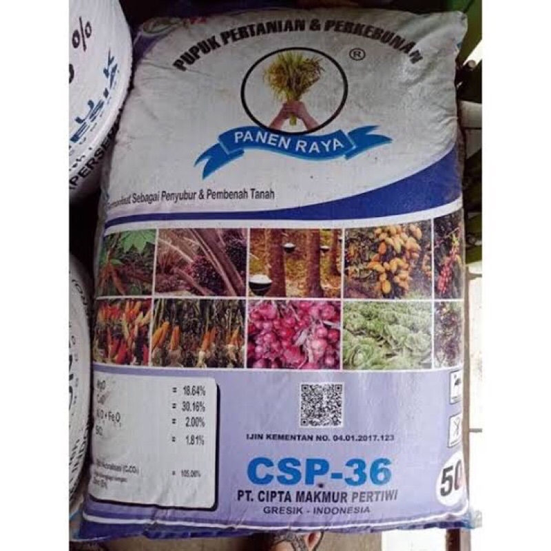 Jual Pupuk TS SP 36 Panen Raya Repack 1KG Pupuk TSP | Shopee Indonesia