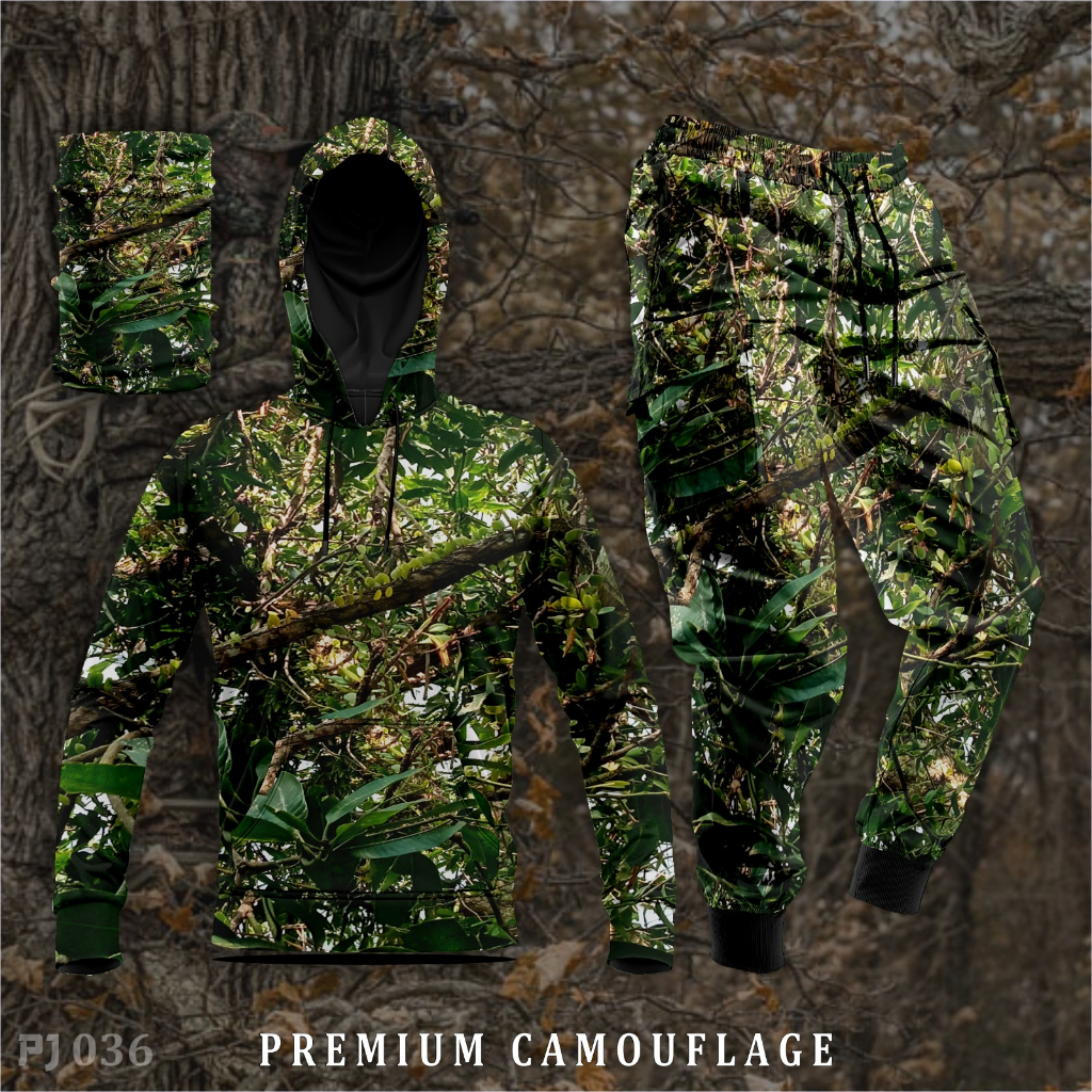 Jual Setelan Baju Camo Hoodie Berburu Hunting Baju Berburu Hutan ...