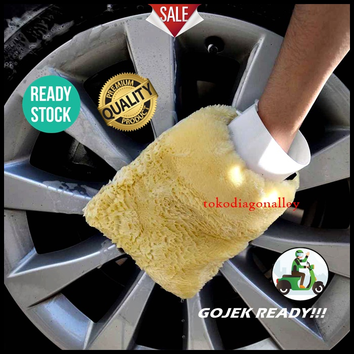 Jual Lap Microfiber Kain Lap Cuci Mobil Model Sarung Tangan Bahan ...