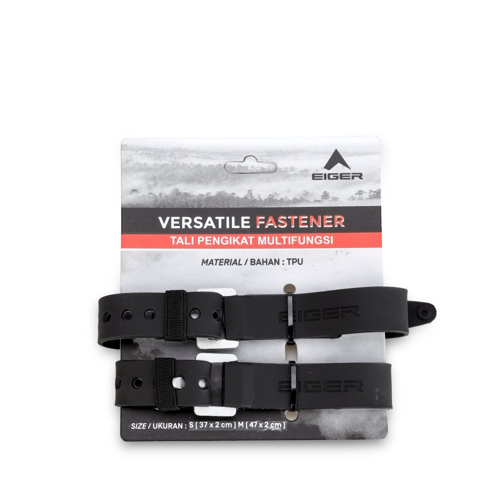 Jual EIGER VERSATILE FASTENER STRAP BLACK | Shopee Indonesia