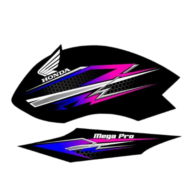 Jual Striping Megapro Variasi Stiker Tangki Striping Motor | Shopee ...