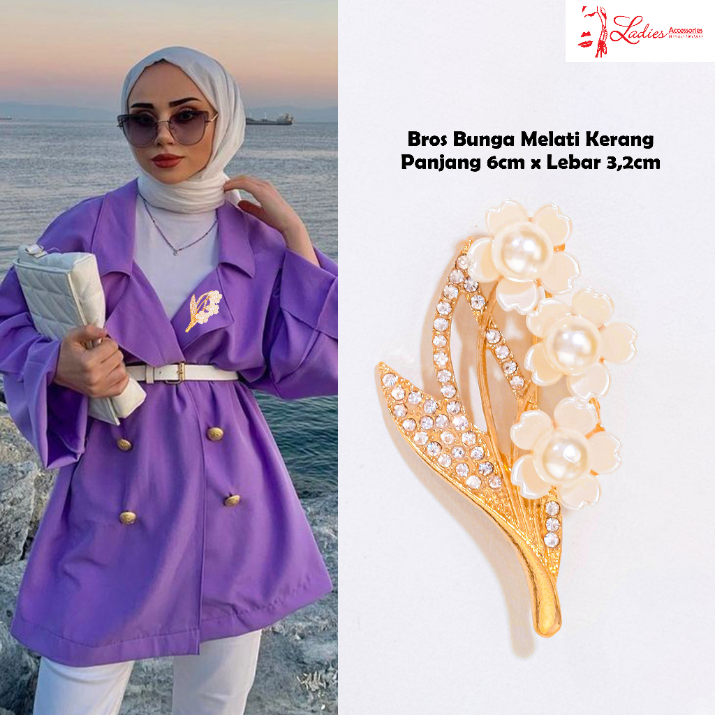 Jual Bros / Hijab / Jilbab / Blazer / Pashmina / Bunga Melati Kerang ...