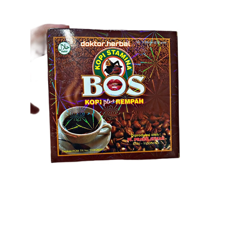 Jual Kopi bos original 12 sachet performa pria | Shopee Indonesia