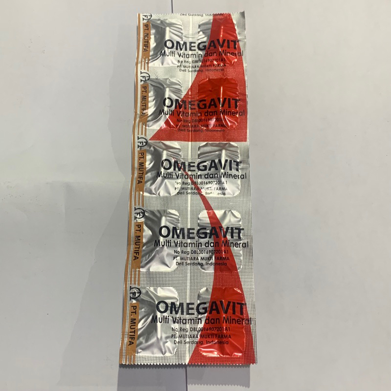 Jual Omegavit Strip Isi 10 Tablet * | Shopee Indonesia