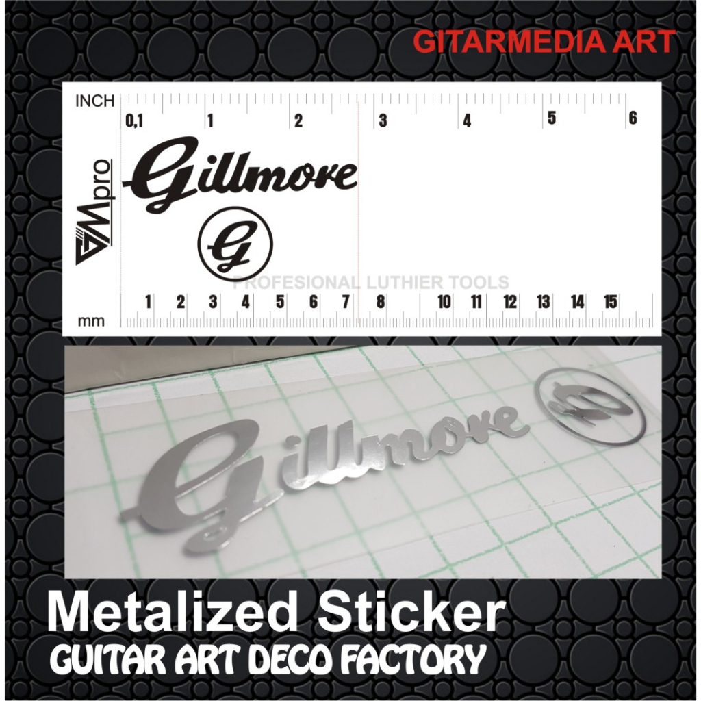 Jual logo headstock gitar gilmore | Shopee Indonesia