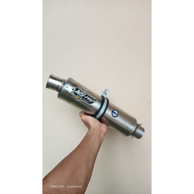 Jual Slincer knalpot original NS-PRO type wx original d50 sarangan full ...