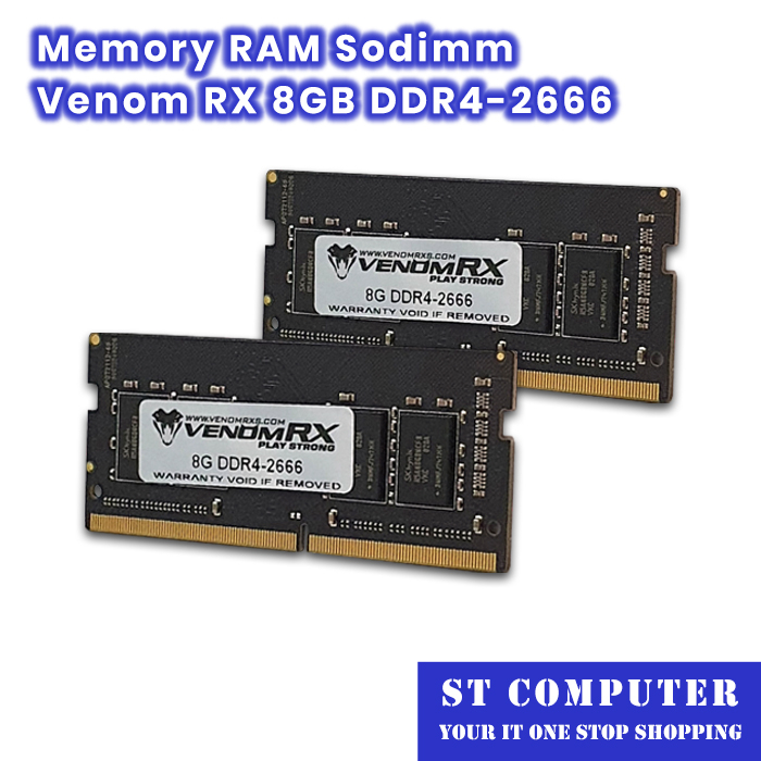 Jual Memory RAM Sodimm Venom RX 8GB DDR4-2666 | Shopee Indonesia