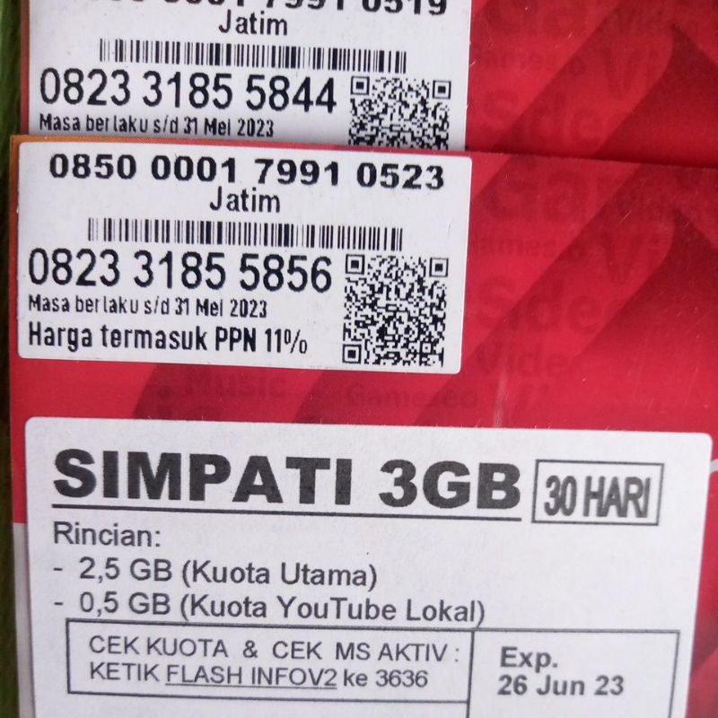 Jual simPATI cantik murah kuotanya 3GB | Shopee Indonesia