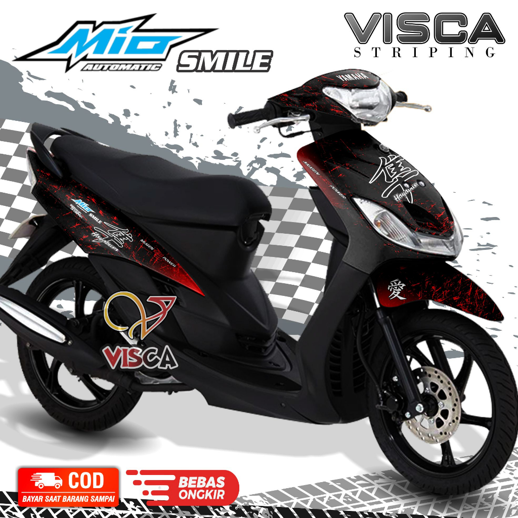 Jual Decal Mio Smile - Stiker Mio Smile - Dekal Mio Smile Full Body ...
