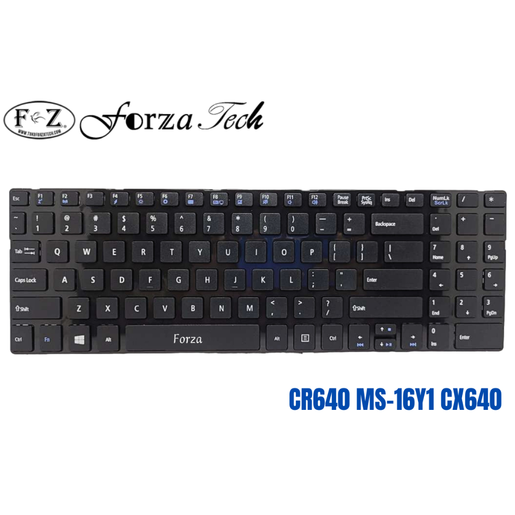 Jual MSI KEYBOARD LAPTOP CR640 MS-16Y1 CX640 CX640DX CX640MX US - NEW ...