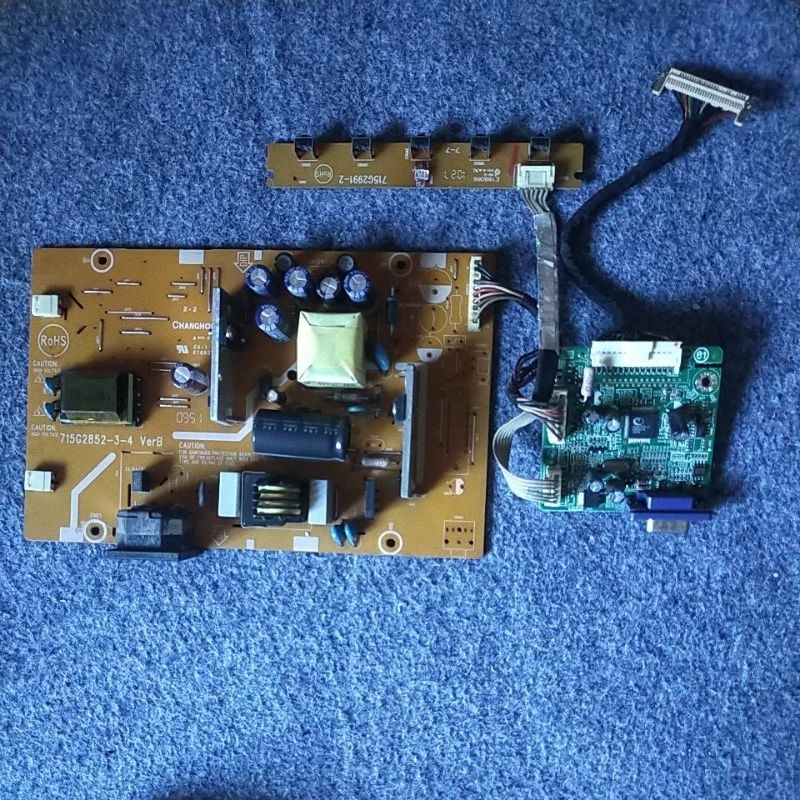 Jual power supply adaptor mainboard monitor AOC 931Sn TFT185W80PS ...