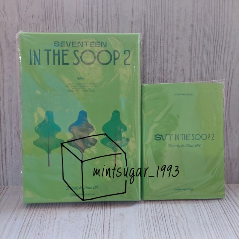 Jual [ READY STOCK SEALED ] SEVENTEEN IN THE SOOP 2 MAKING PHOTOBOOK [ its 2 making pb ...