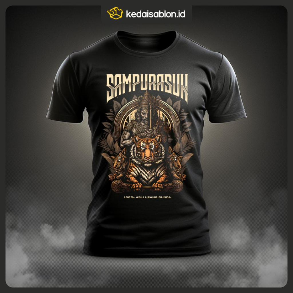 Jual SAMPURASUN Kaos Sunda Pria Wanita Cotton Combed 24s Kedai Sablon ...