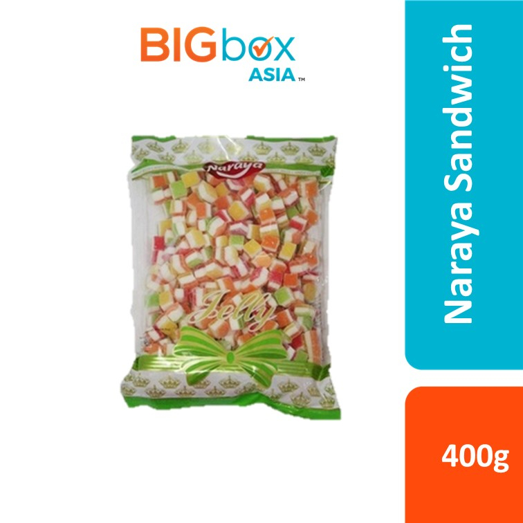 Jual Naraya Jelly Sandwich dan Mini Roll 400g (EXP: 8 Apr 2023 ...