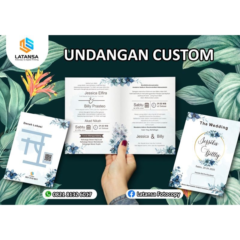 Jual Undangan Custom Murah | Shopee Indonesia