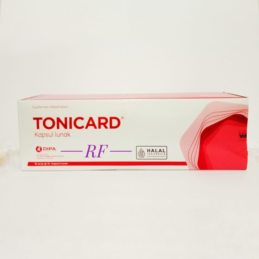 Jual Tonicard Capsule isi 100 (Escolab/Dipa) Kemasan Baru | Shopee ...