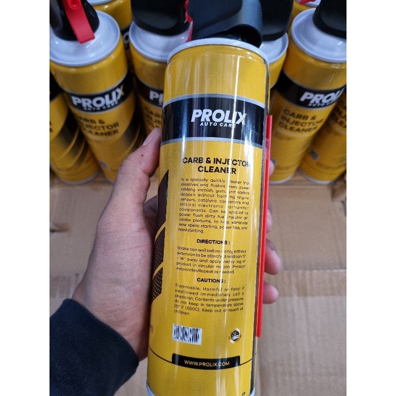 Jual Pembersih Karbu Carbu Karburator Injeksi Injection Cleaner Prolix ...