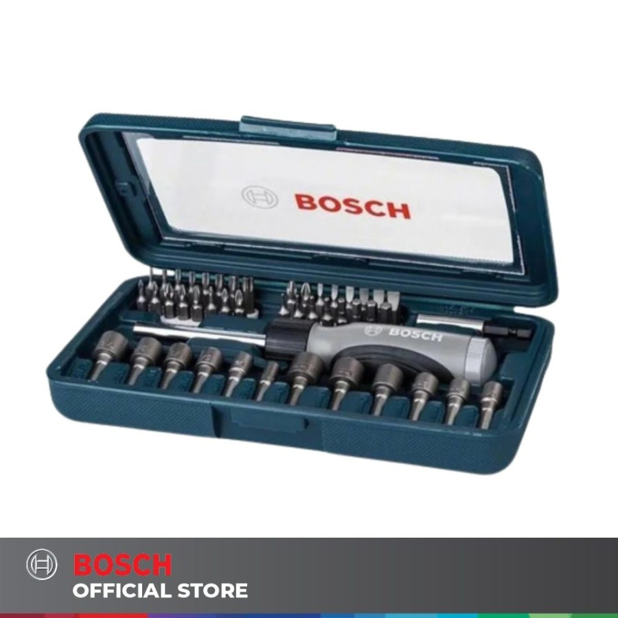 Jual Bosch Mata Obeng X-Line 46 Pcs Screwdriver Set / Kunci Sok ...