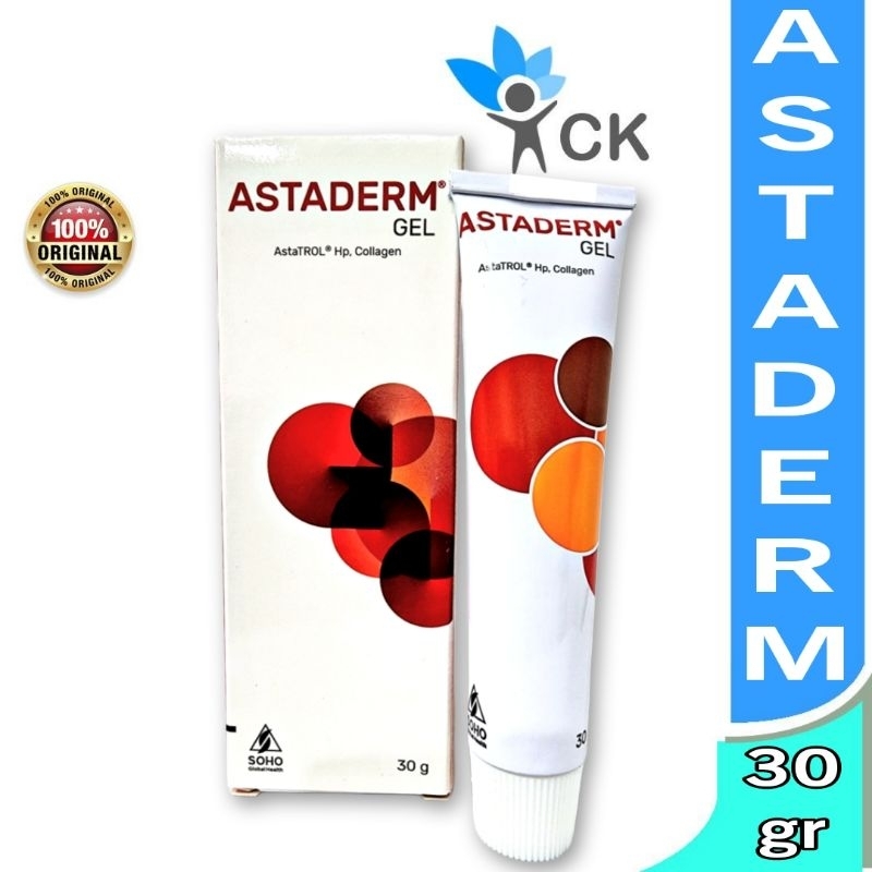 Jual ASTHIN FORCE / ASTADERM GEL TUBE 30 GR antioksidan gel alami untuk ...