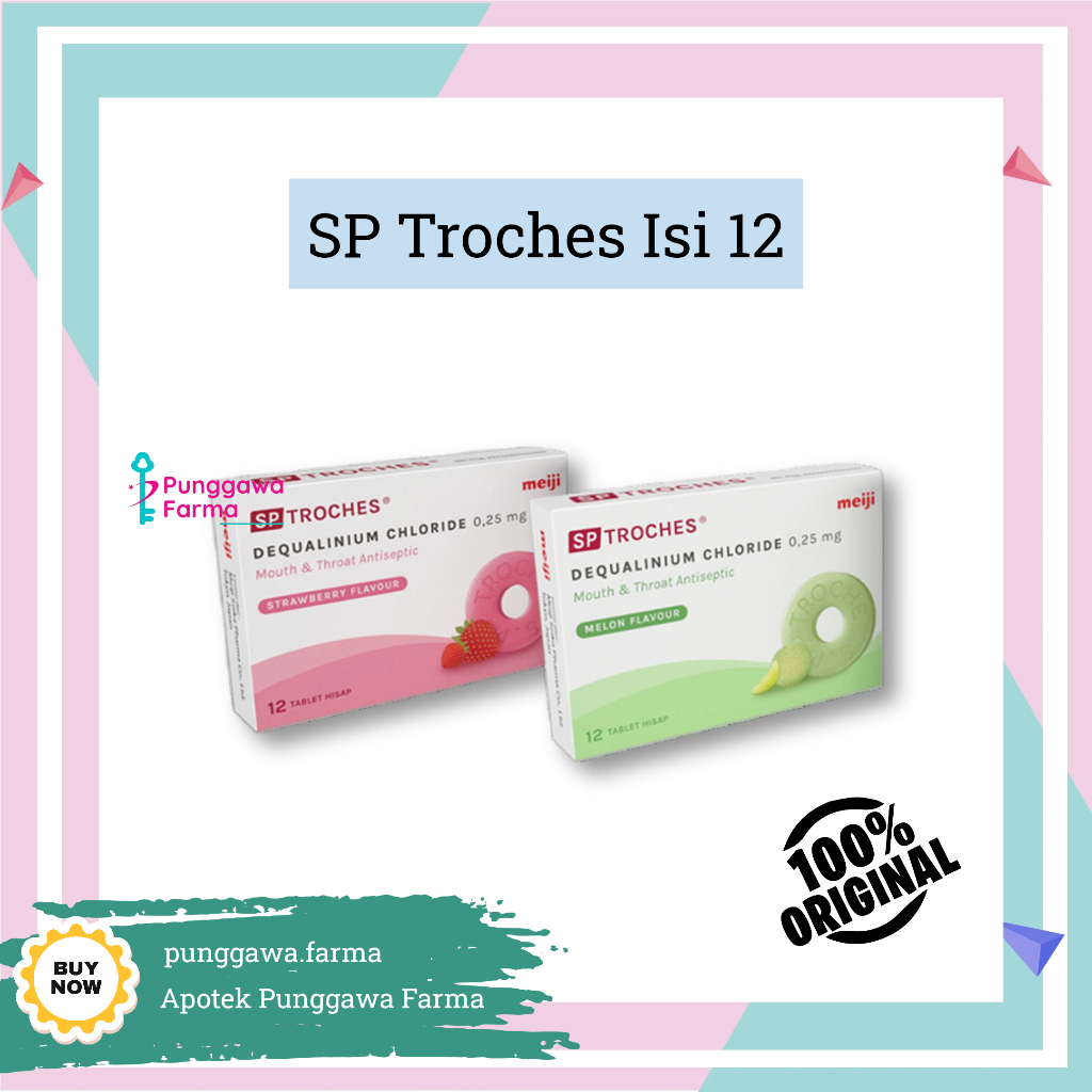 Jual SP Troches Dus 12 Tablet | Shopee Indonesia