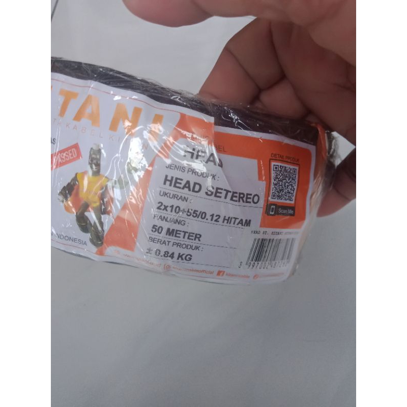 Jual kabel head skerem kitani stereo 50 meter | Shopee Indonesia